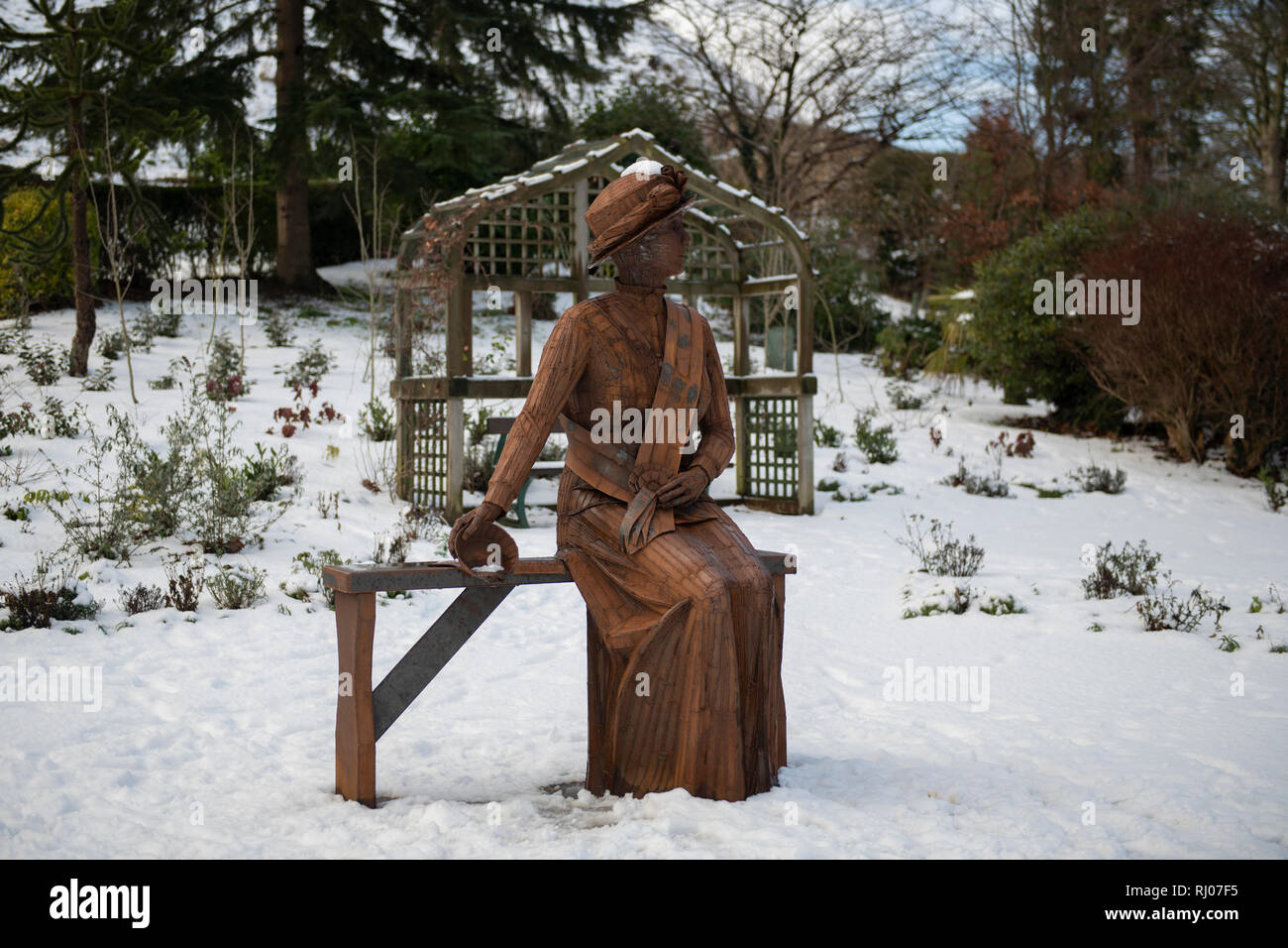 Statue of Emily Davison Stock Photo - Alamy
