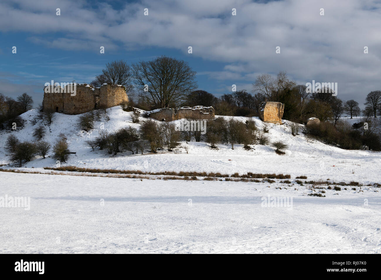 Mitford Castle Northumberland High Resolution Stock Photography and ...