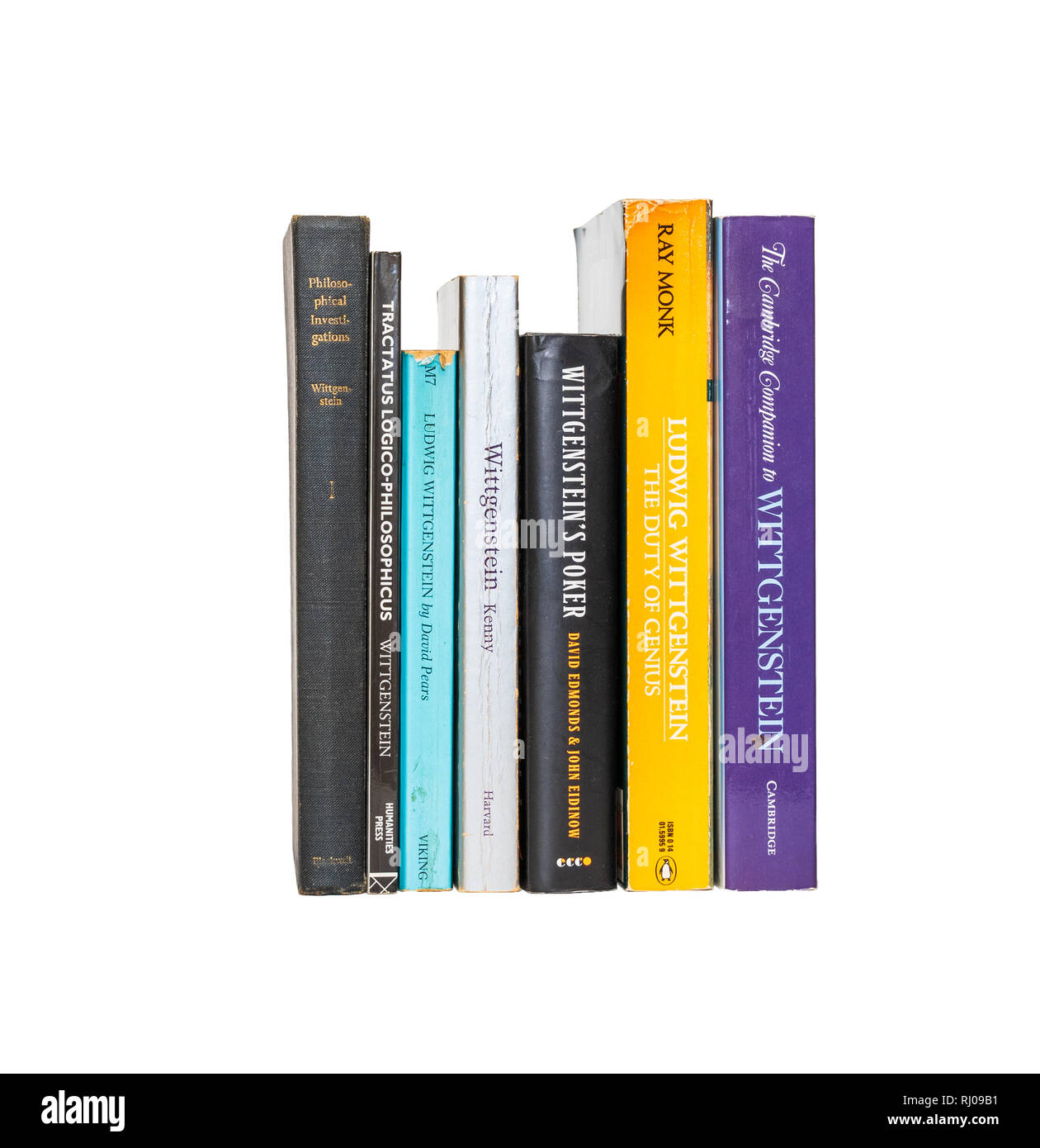 Book image: Collection of books by and about Ludwig Wittgenstein ...