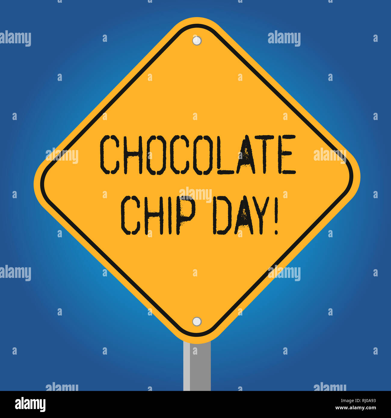 Handwriting text Chocolate Chip Day. Concept meaning date to enjoy ...