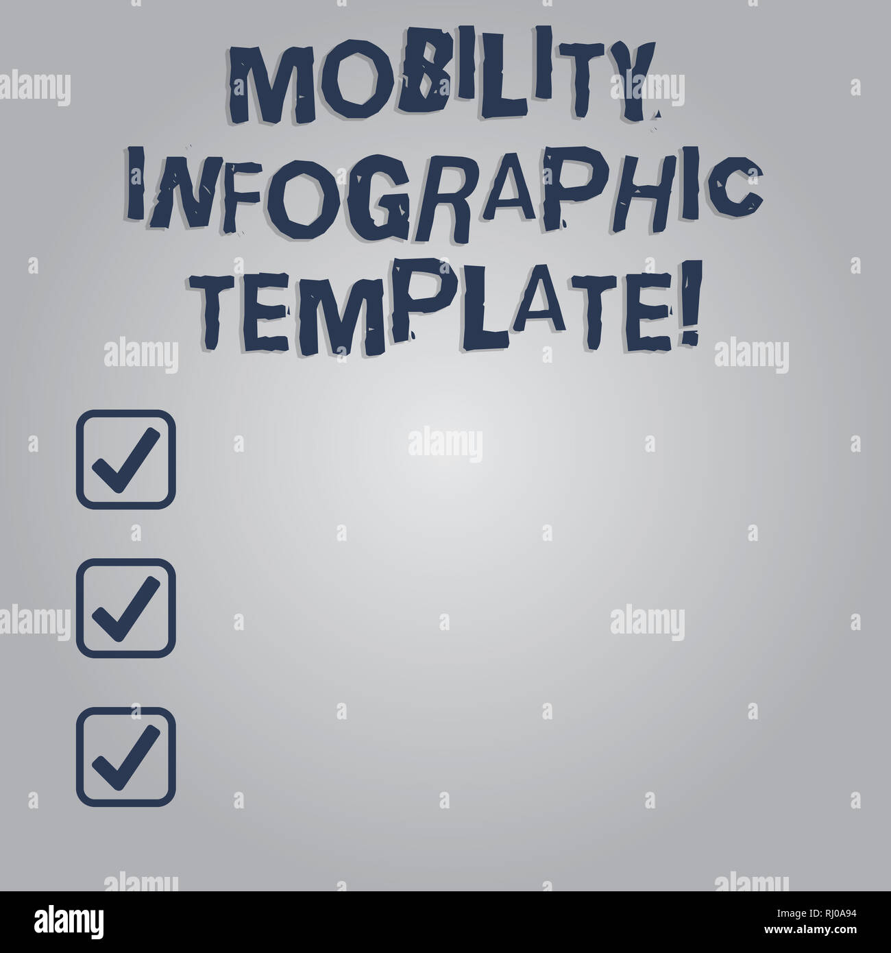 Writing note showing Mobility Infographic Template. Business photo ...