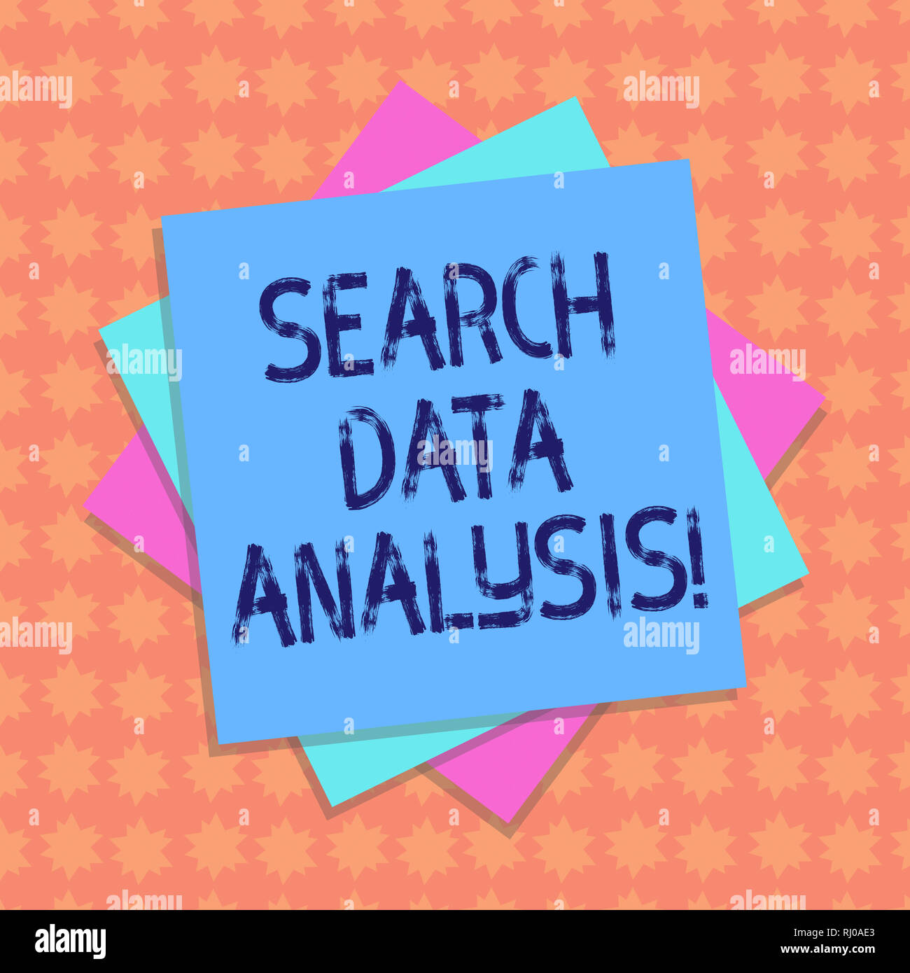 Writing note showing Search Data Analysis. Business photo showcasing ...