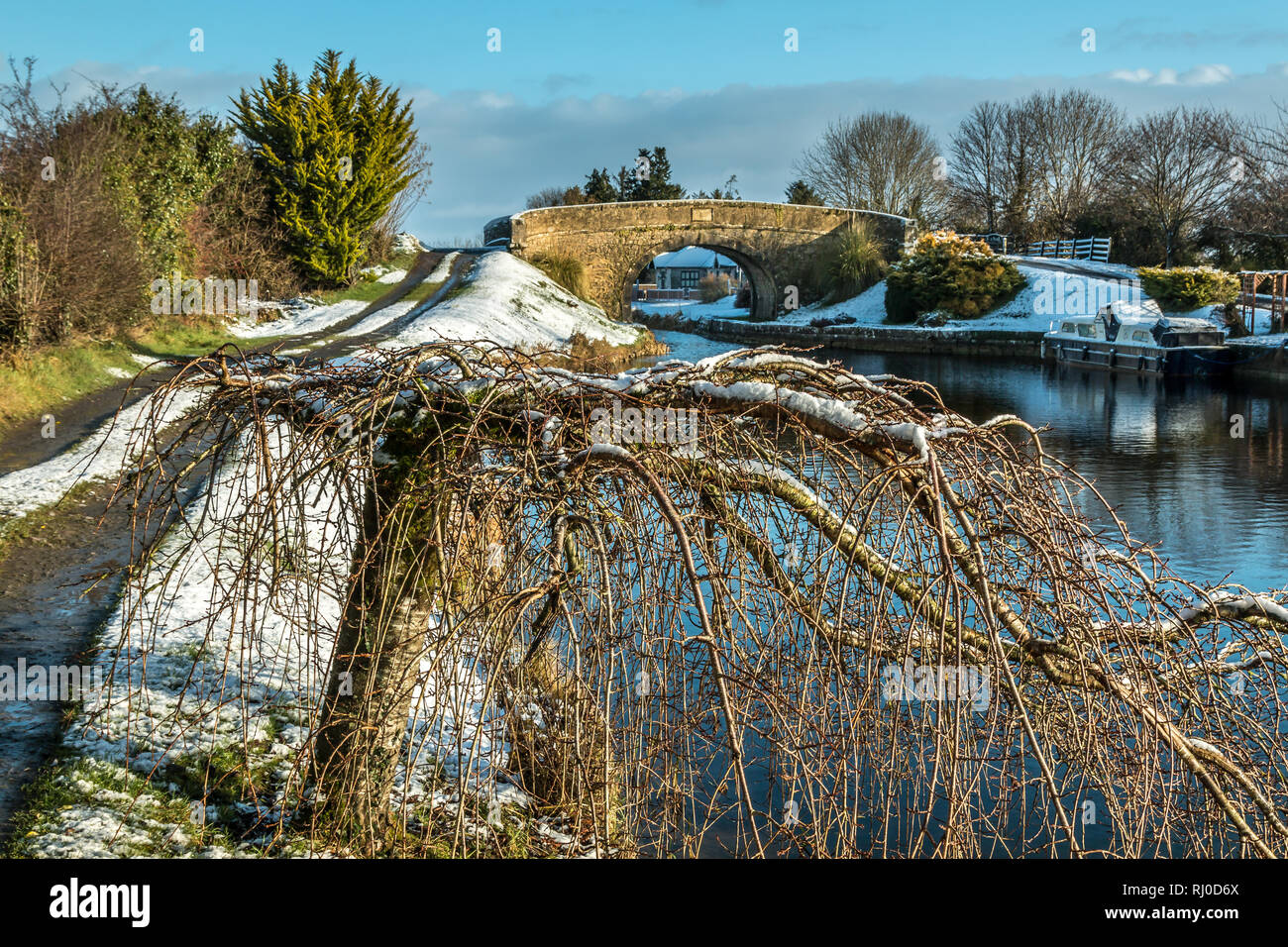 Royal Canal Ballymahon Ireland Stock Photo - Alamy