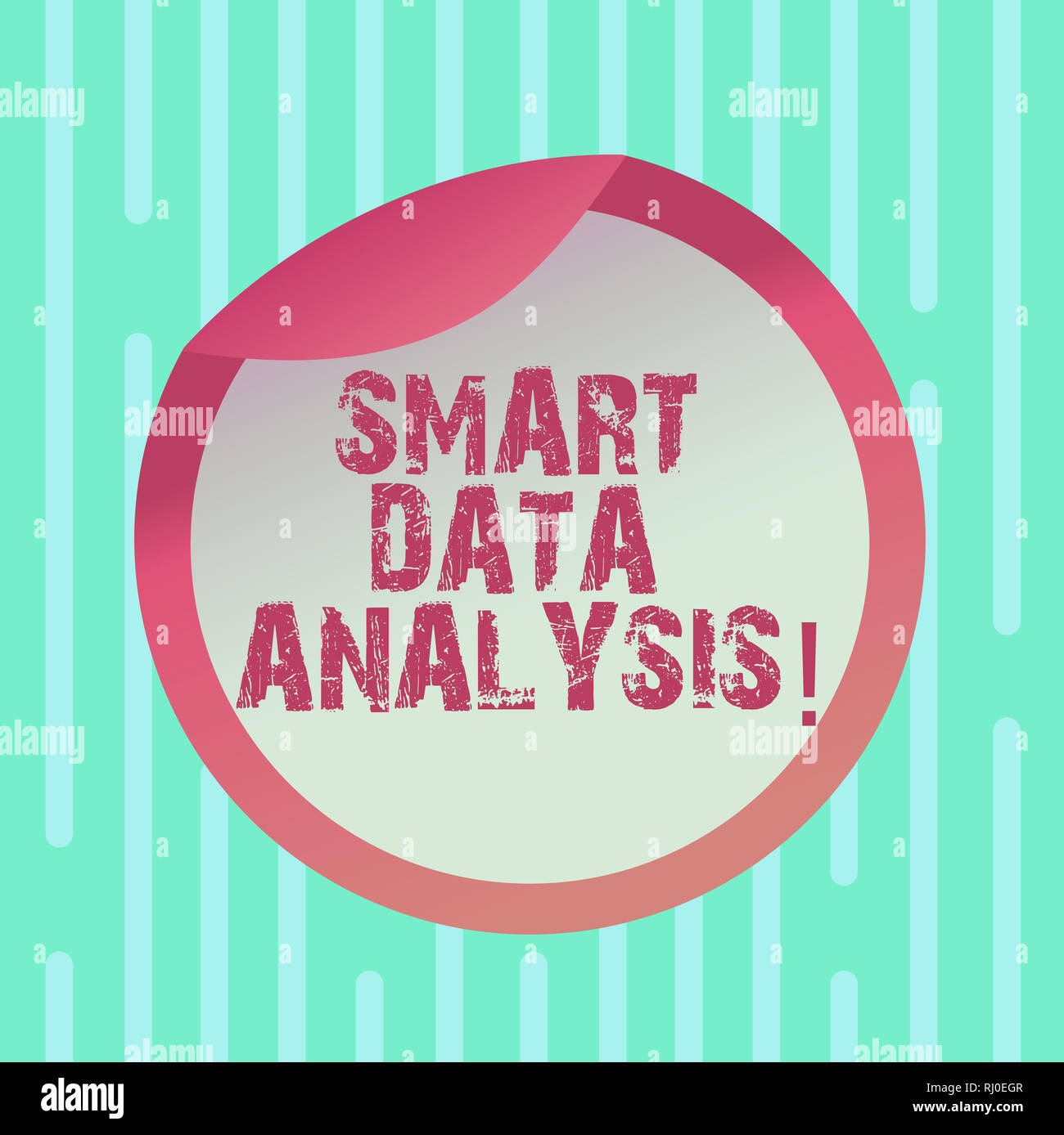 Word writing text Smart Data Analysis. Business concept for collecting ...