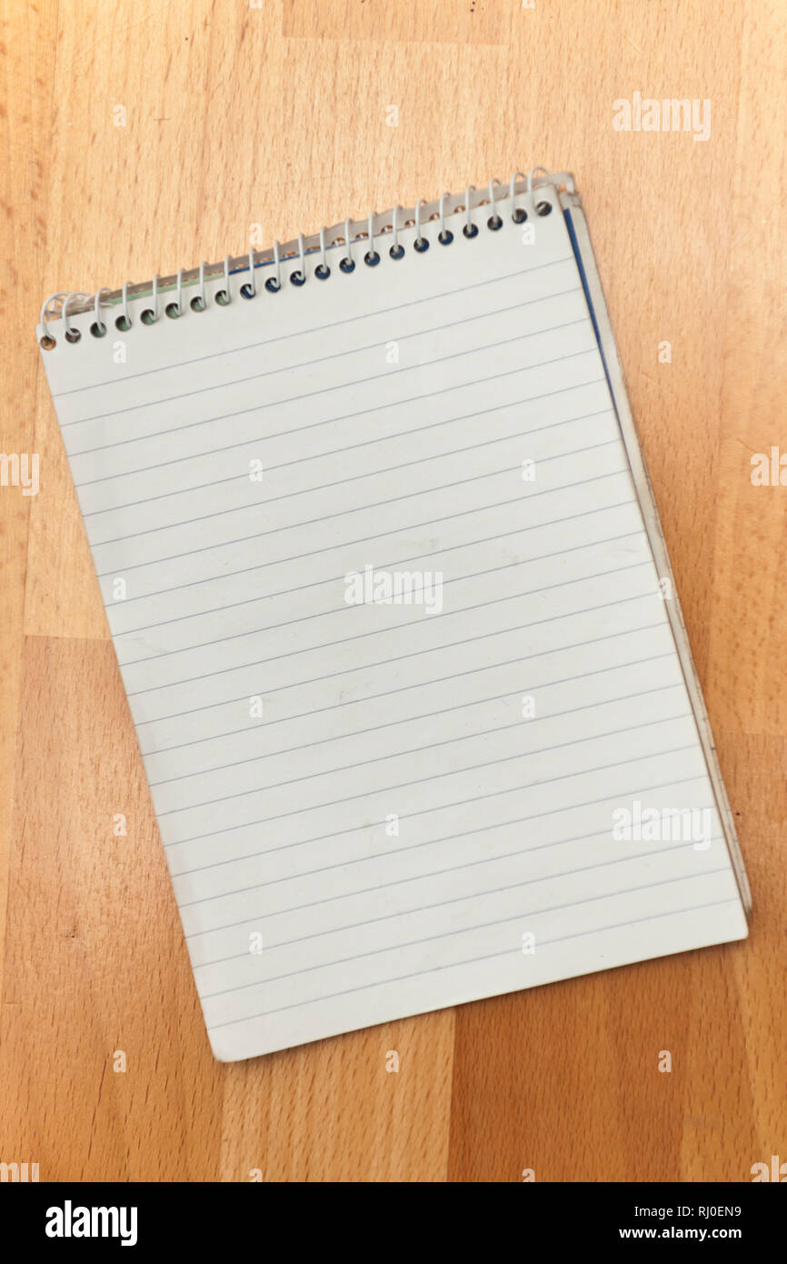 Notepad rings hi-res stock photography and images - Alamy