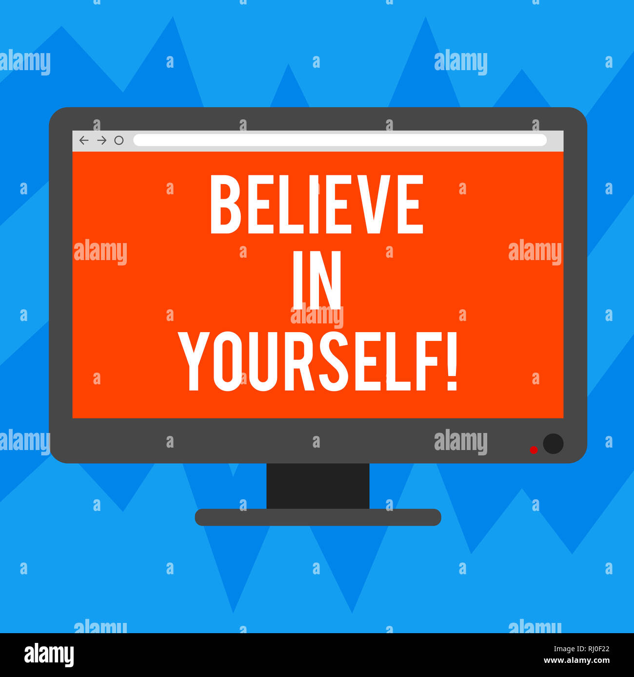Text sign showing Believe In Yourself. Conceptual photo Having ...