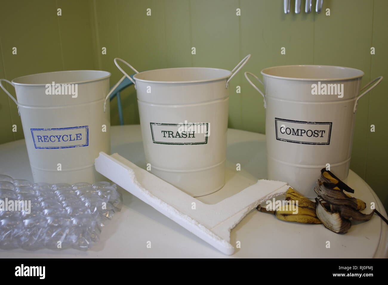 Responsible waste segregation hi-res stock photography and images - Alamy