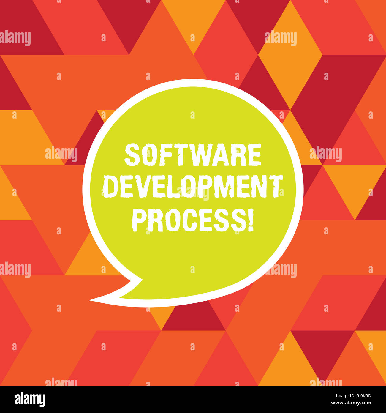 Word writing text Software Development Process. Business concept for ...