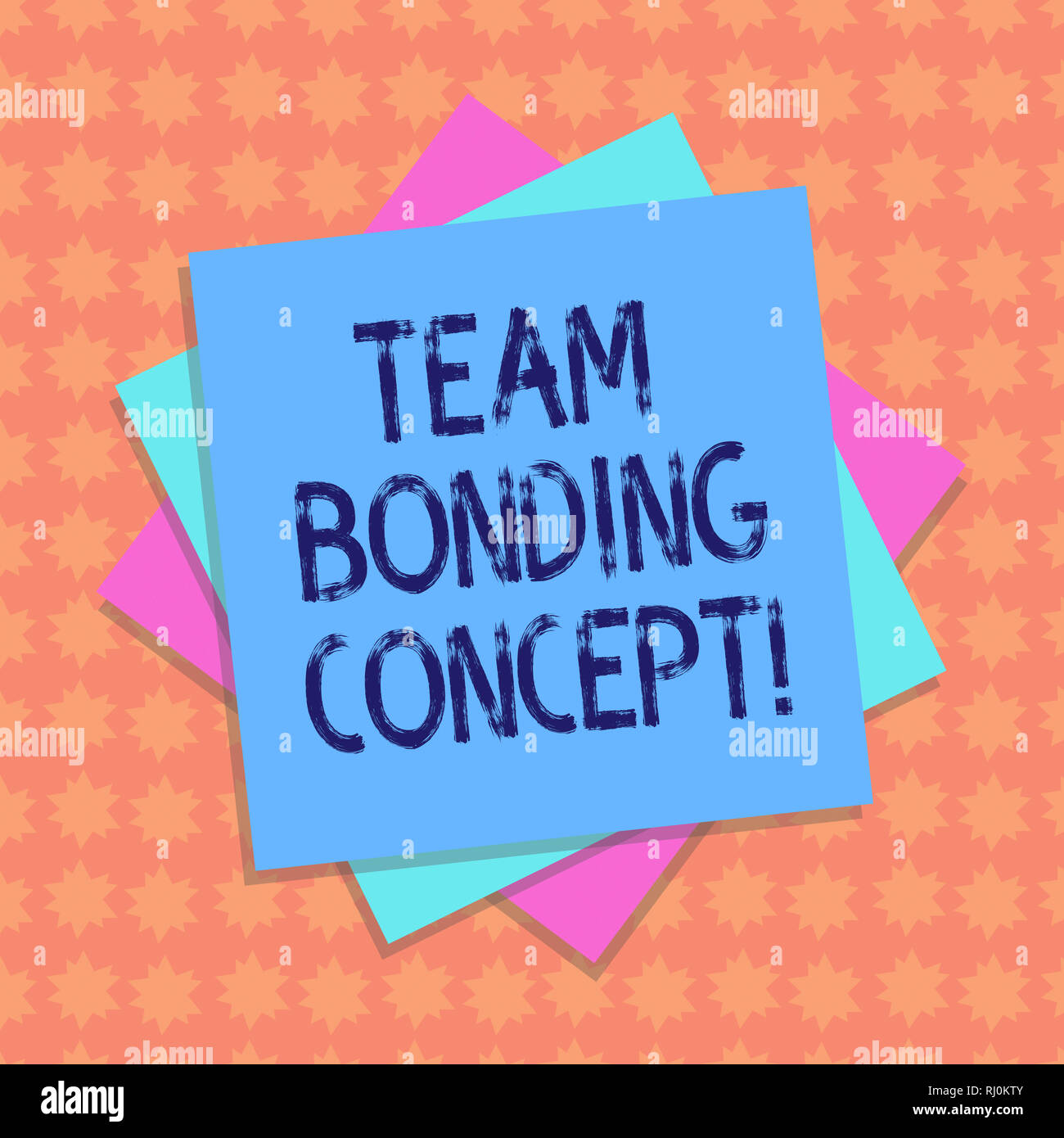 Writing note showing Team Bonding Concept. Business photo showcasing ...