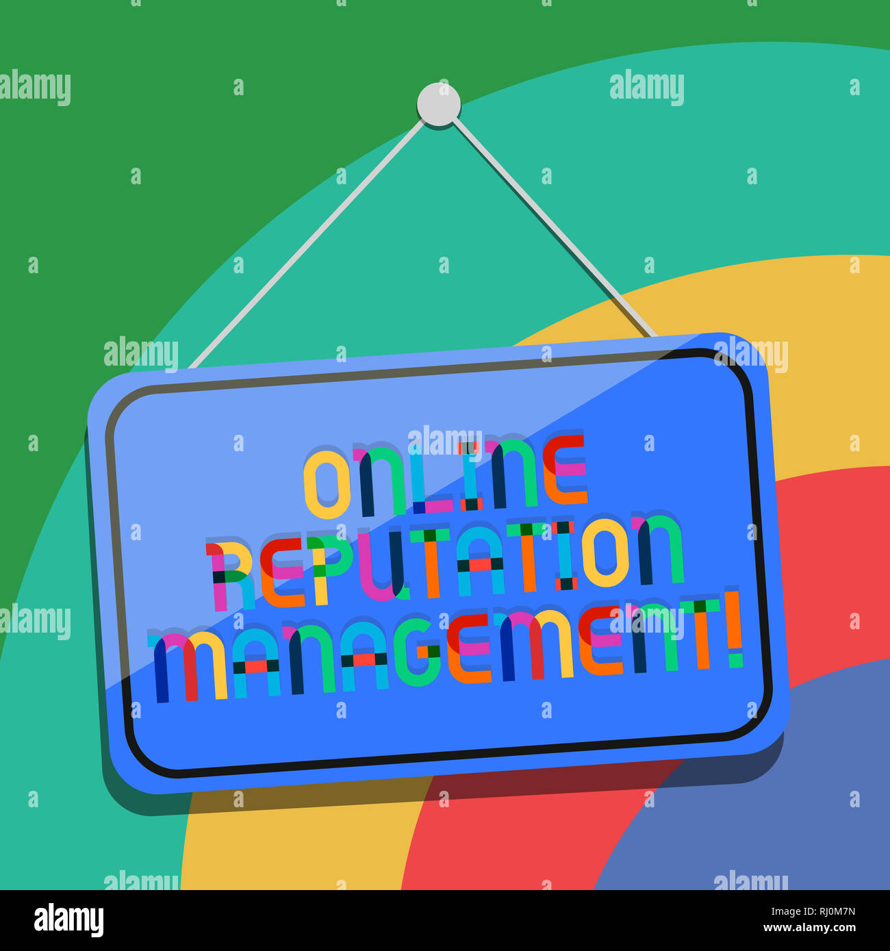 Conceptual hand writing showing Online Reputation Management. Business ...