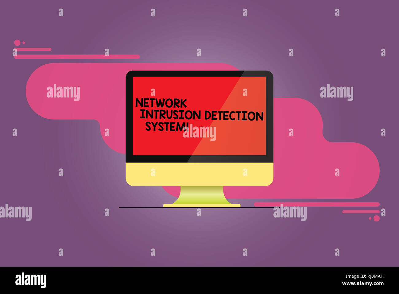Word writing text Network Intrusion Detection System. Business concept ...