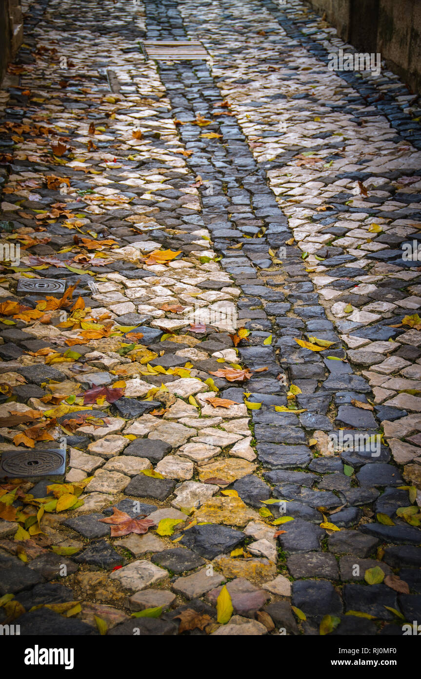 Portuguese cobbled paths hi-res stock photography and images - Alamy