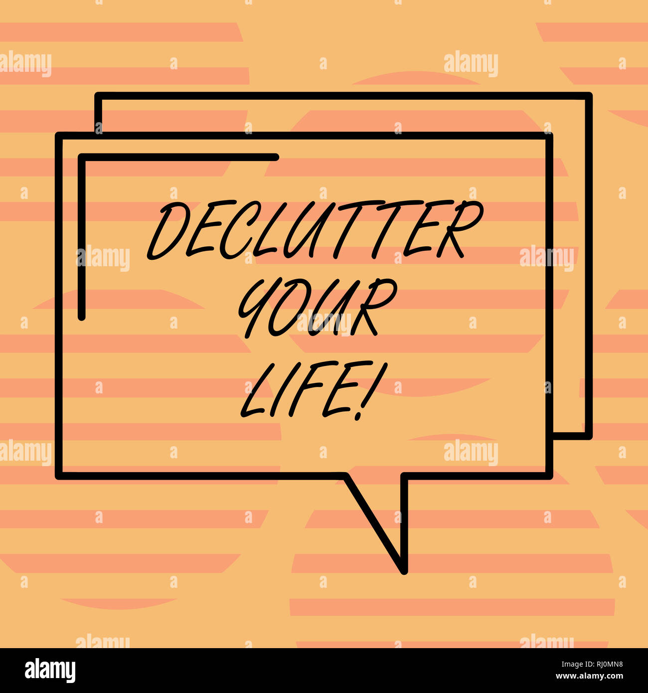 Word writing text Declutter Your Life. Business concept for remove ...