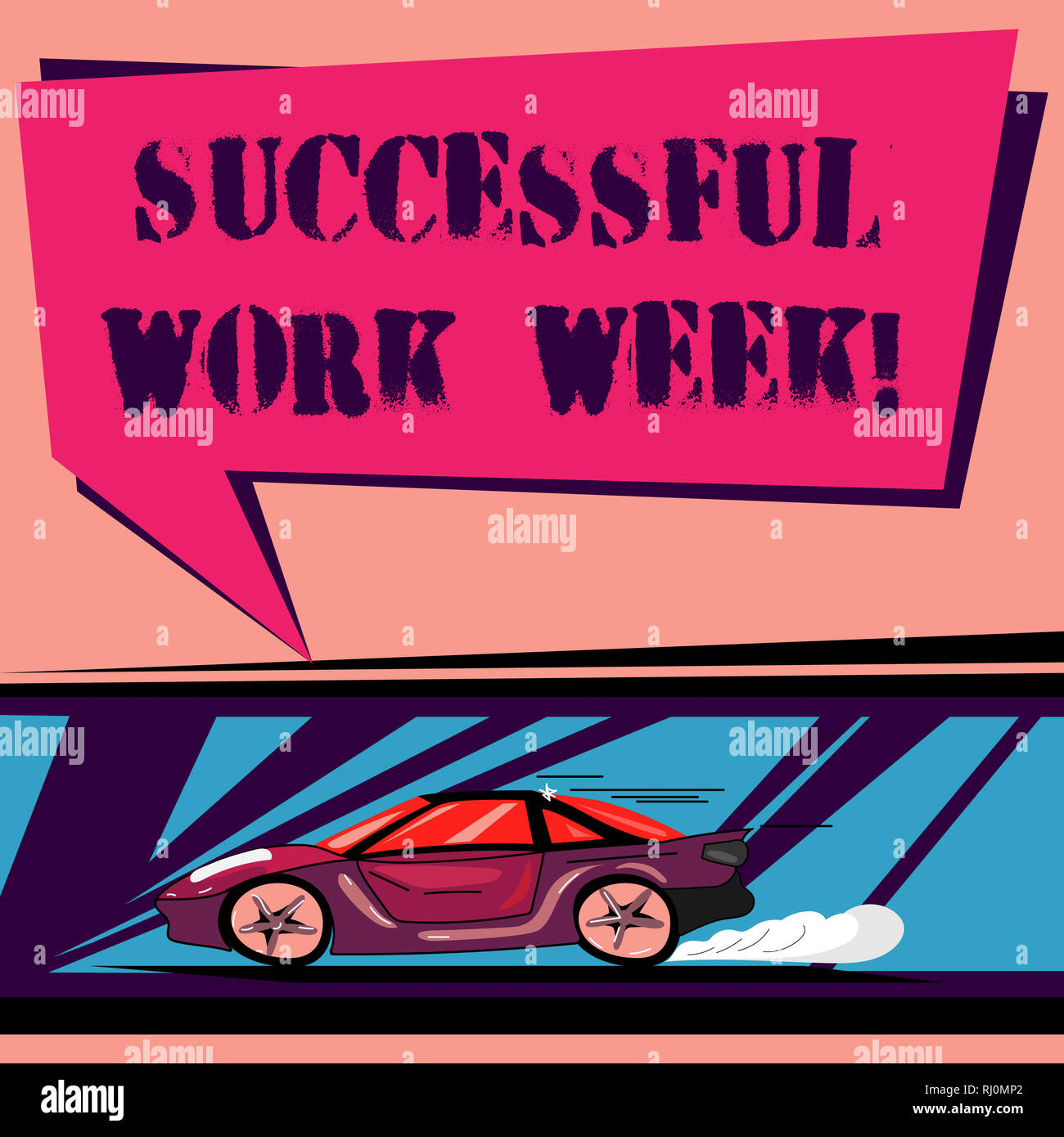 Handwriting text Successful Work Week. Concept meaning productive and ...