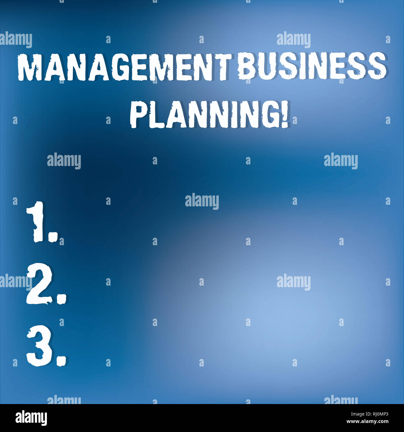 Text sign showing Management Business Planning. Conceptual photo ...