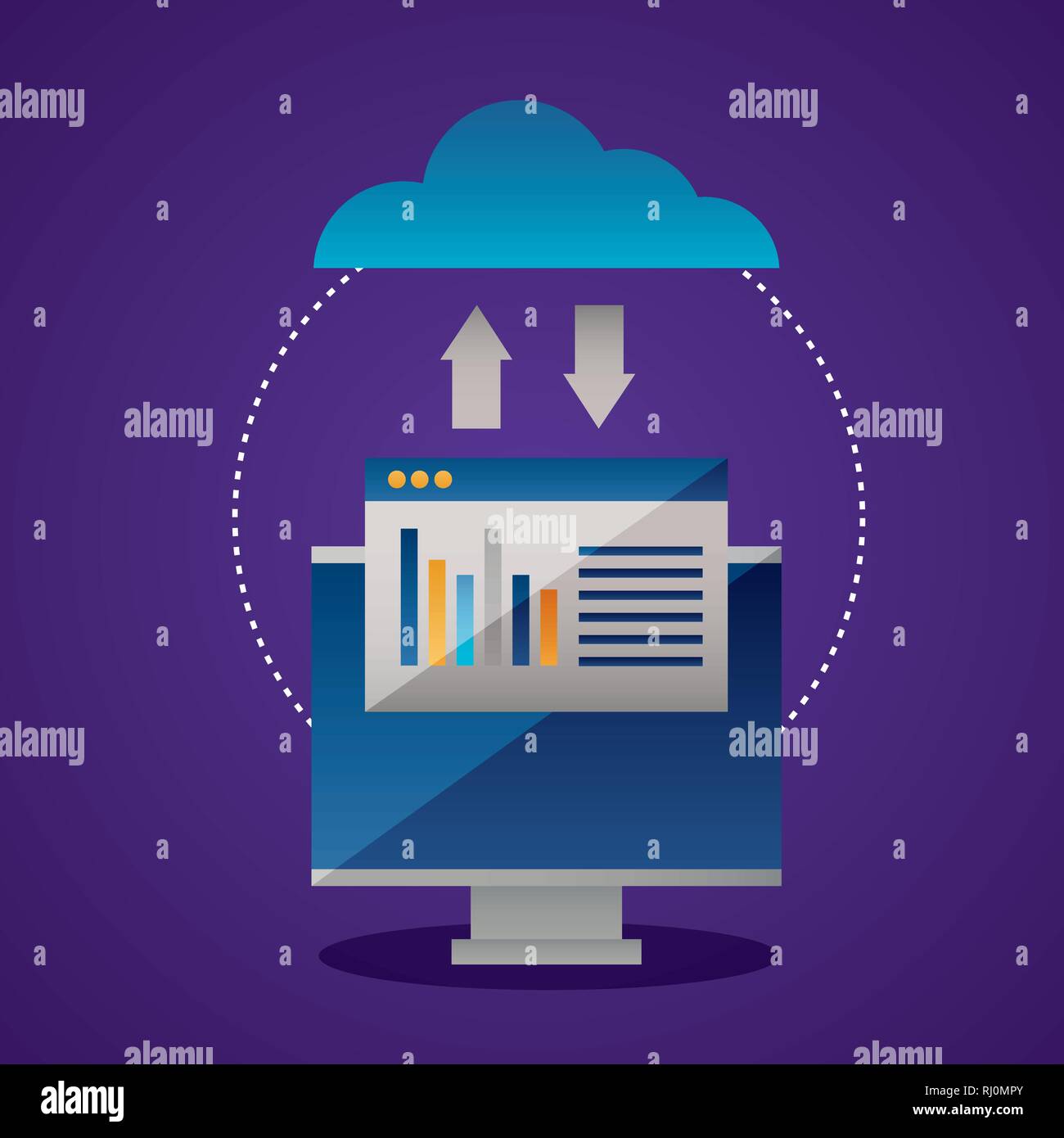 cloud computing concept Stock Vector Image & Art - Alamy