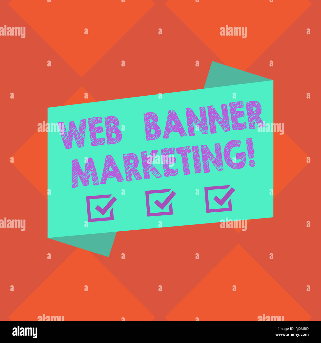 Handwriting text Web Banner Marketing. Concept meaning entails to embed ...