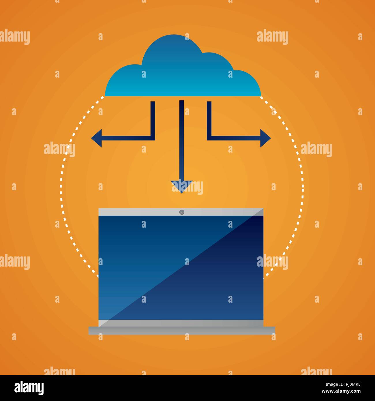 cloud computing concept Stock Vector Image & Art - Alamy