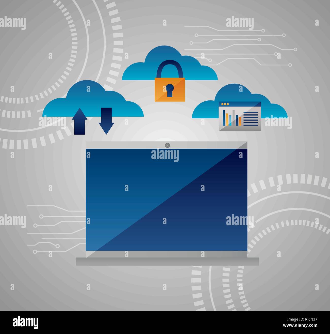 cloud computing concept Stock Vector Image & Art - Alamy