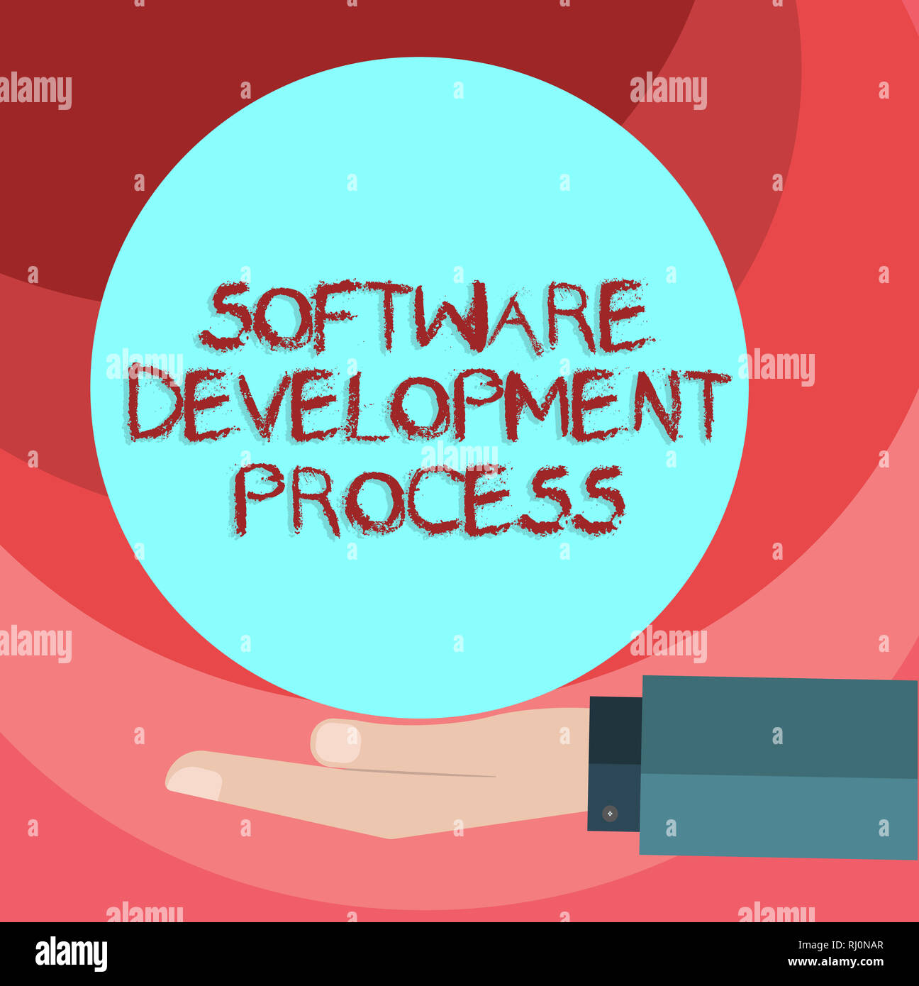Text sign showing Software Development Process. Conceptual photo ...