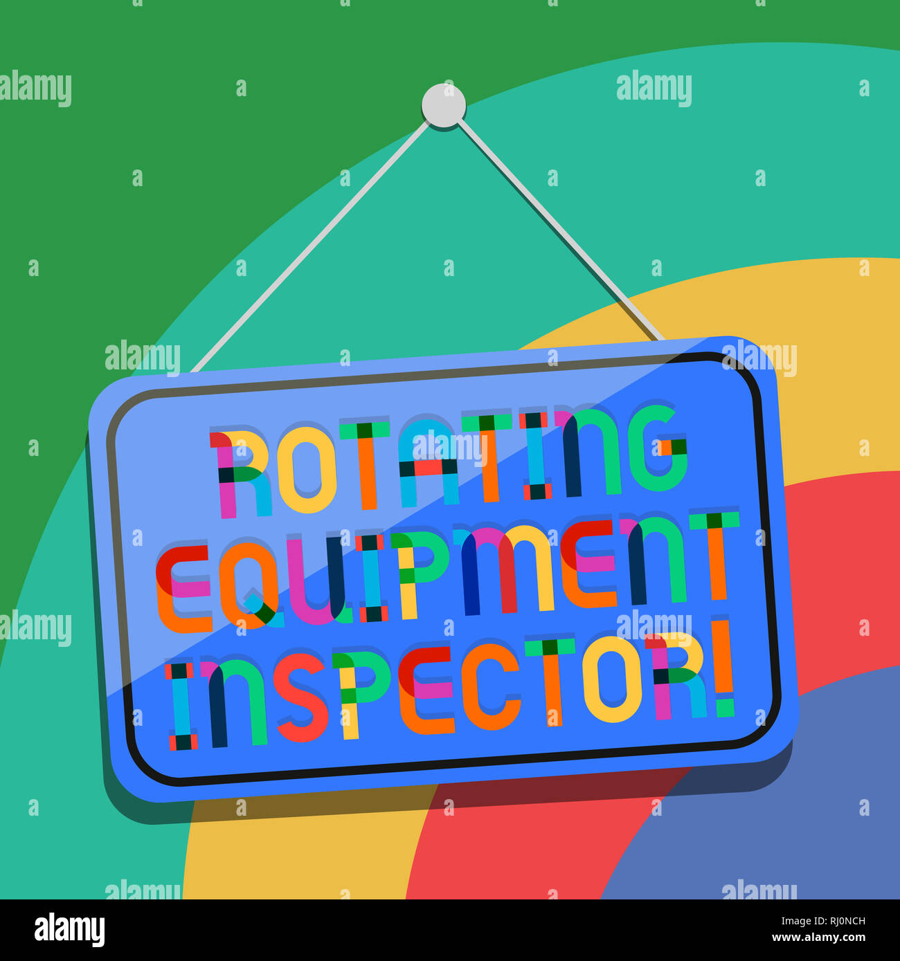 Conceptual hand writing showing Rotating Equipment Inspector. Business ...
