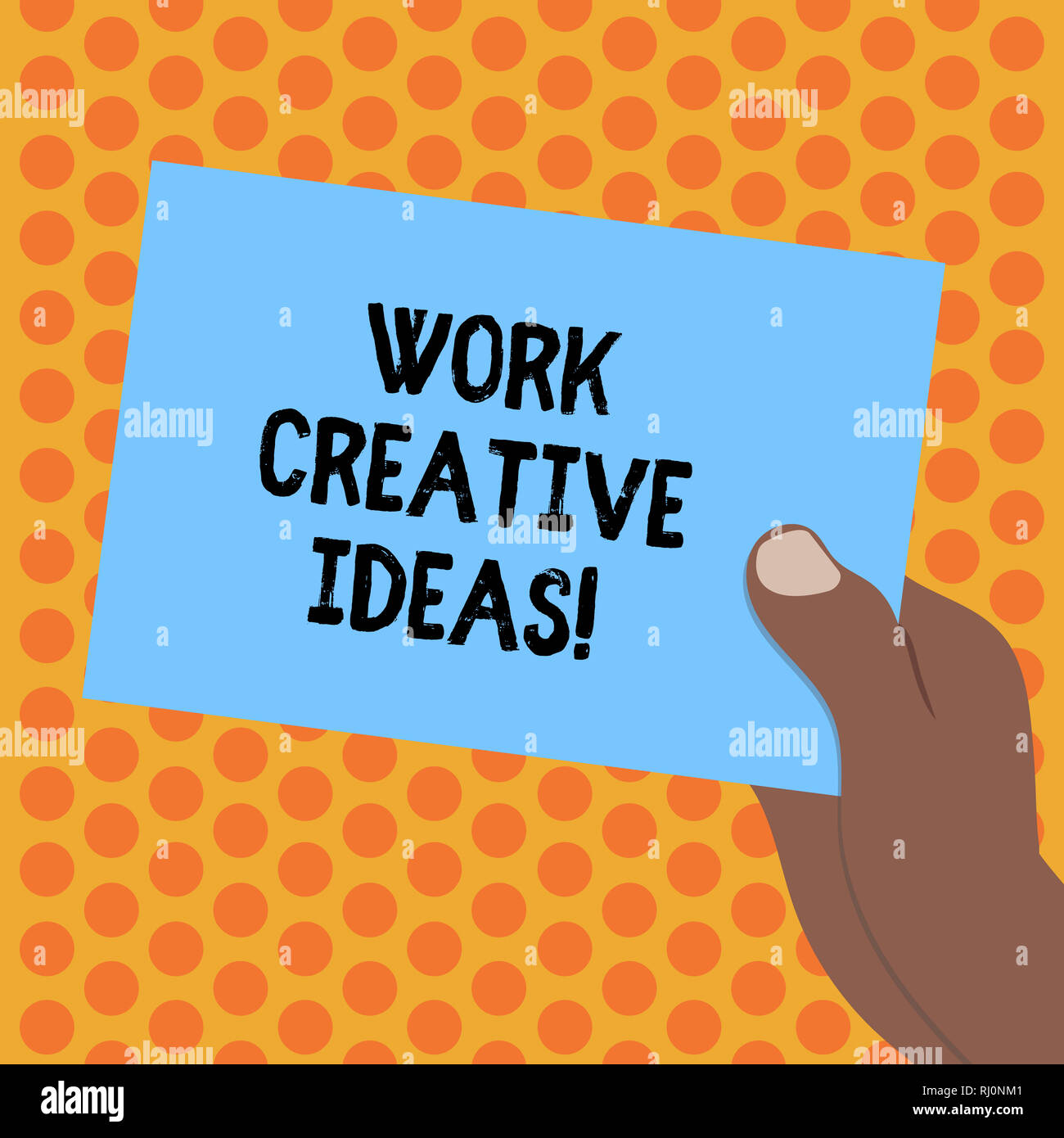 Writing note showing Work Creative Ideas. Business photo showcasing has ...
