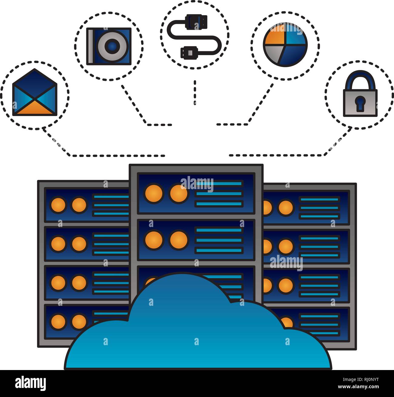 cloud computing database center connection Stock Vector Image & Art - Alamy cloud computing database center connection Stock Vector Image & Art - Alamy