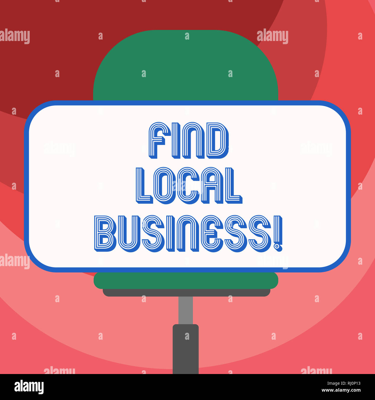Text sign showing Find Local Business. Conceptual photo company that ...