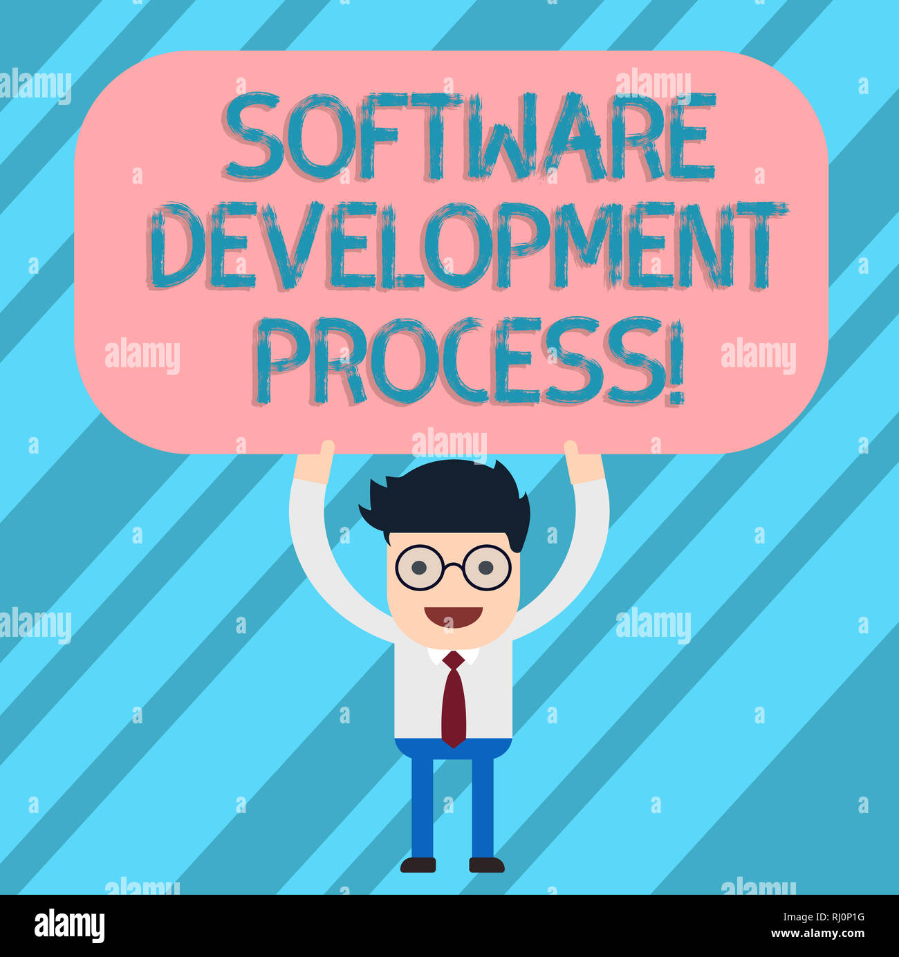 Word writing text Software Development Process. Business concept for ...