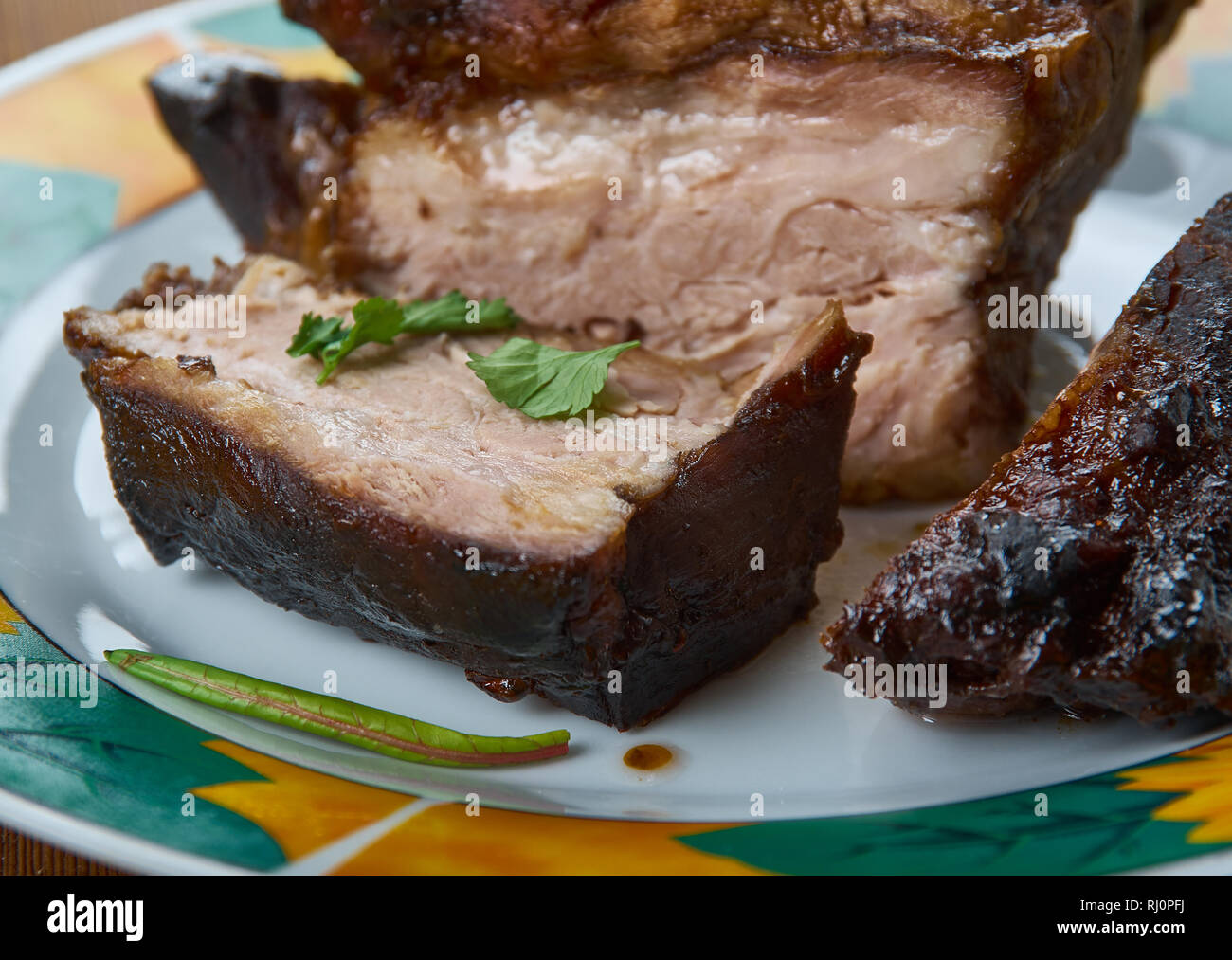 Cuban Pork Shoulder, traditional Christmas meal in Cuban households ...