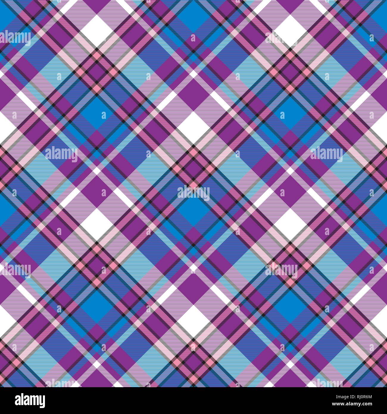 Plaid modern seamless pattern. Vector illustration Stock Vector Image ...