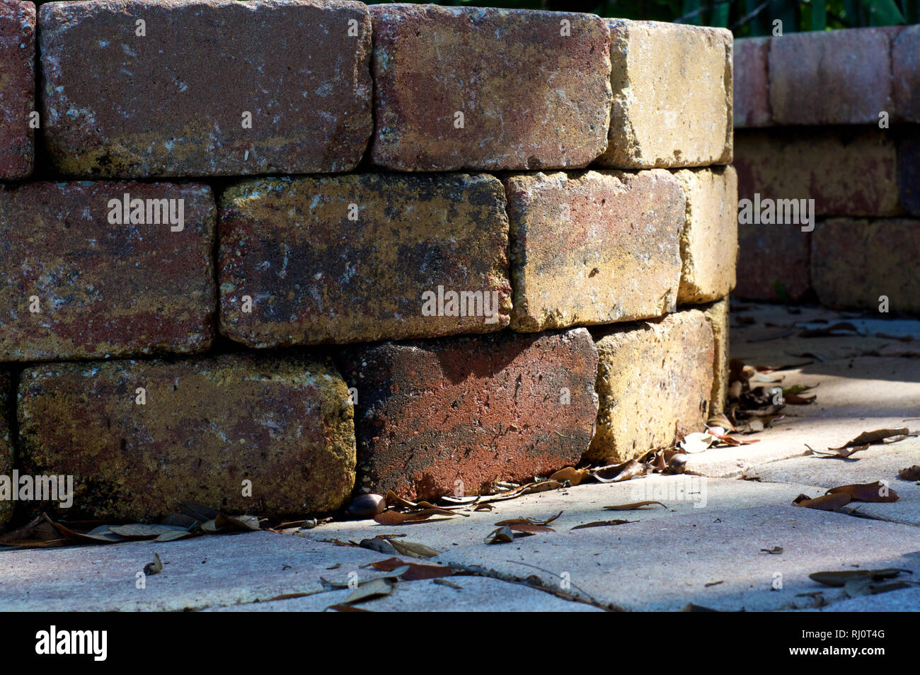 Orange brick pavers hi-res stock photography and images - Alamy