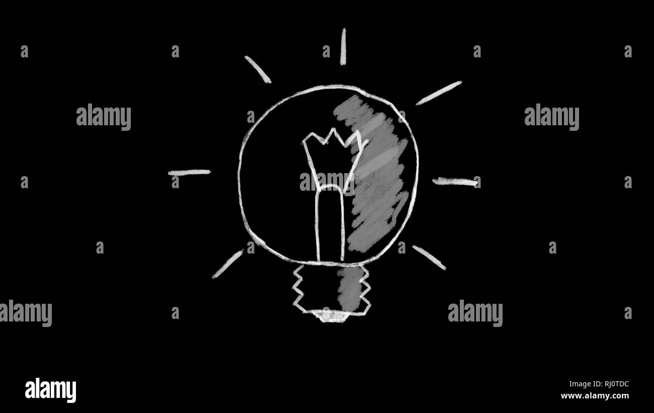 Animated idea Black and White Stock Photos & Images - Alamy