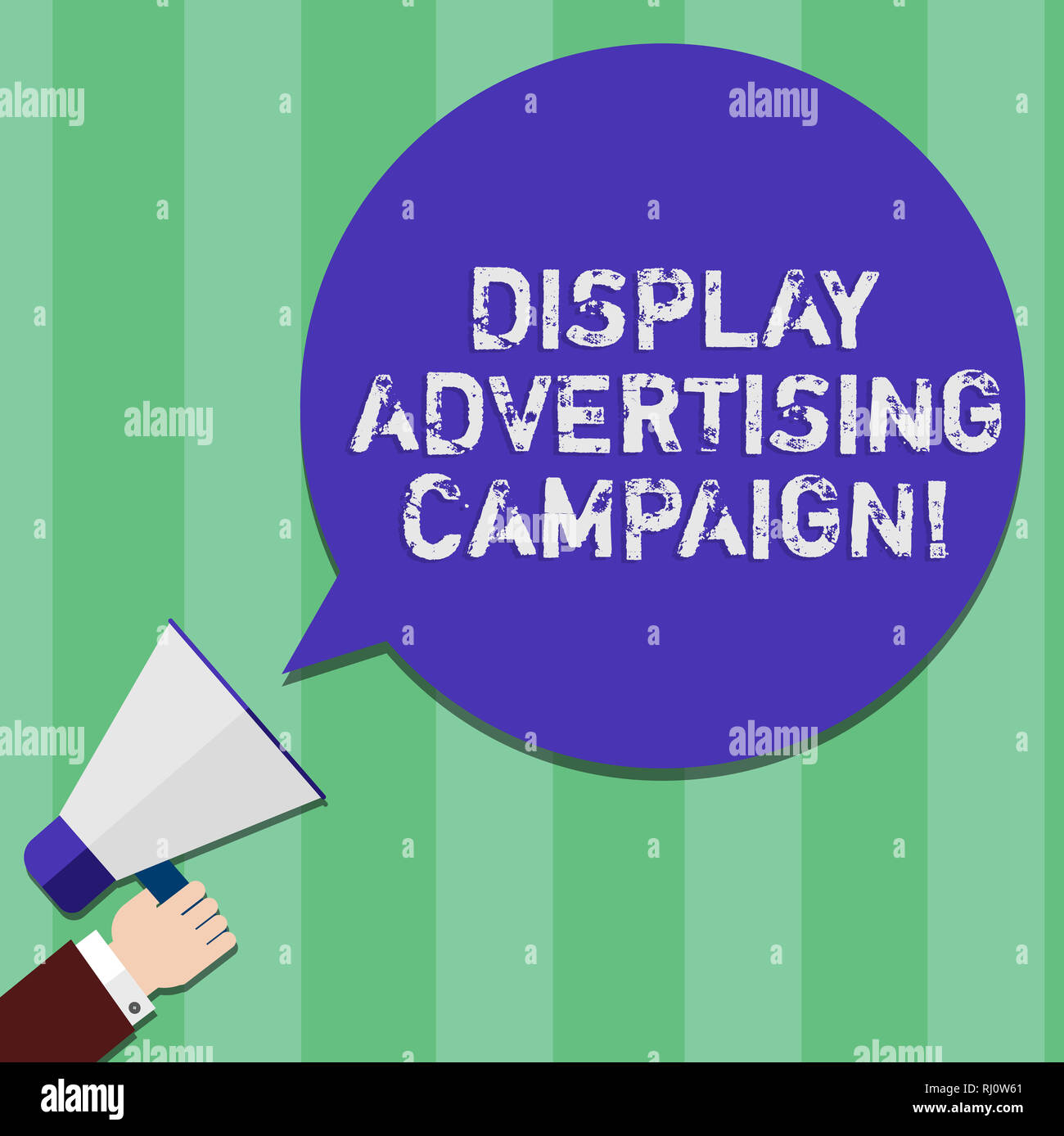 Writing note showing Display Advertising Campaign. Business photo ...