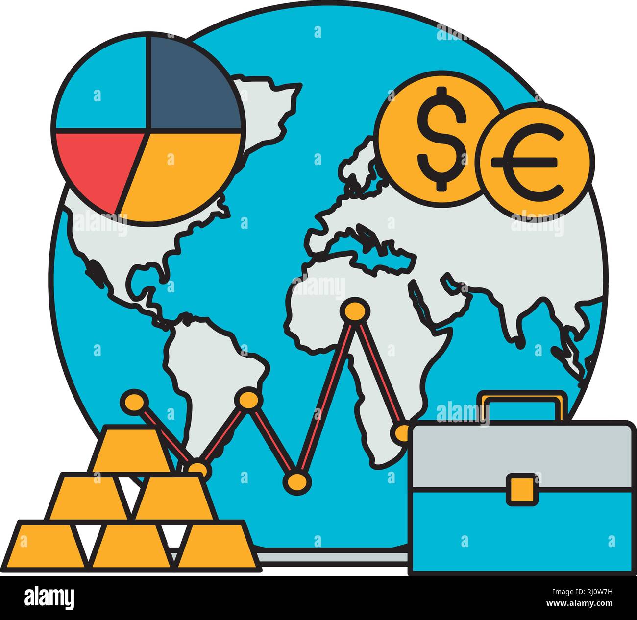 World bank money report Stock Vector Images - Alamy
