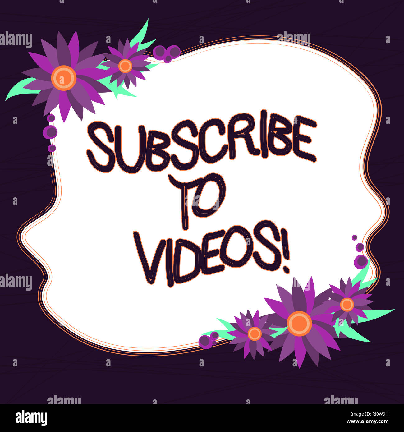 Conceptual hand writing showing Subscribe To Videos. Business photo ...