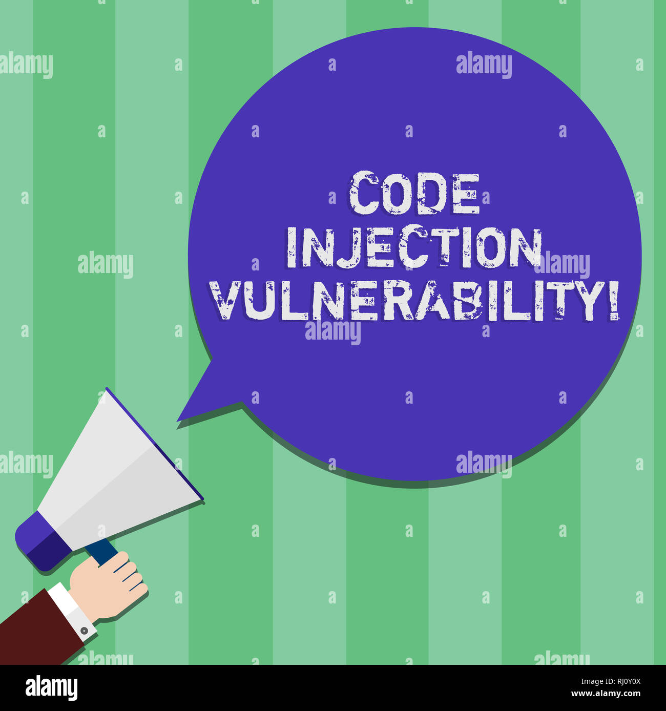 Writing Note Showing Code Injection Vulnerability Business Photo Showcasing Introduction Of