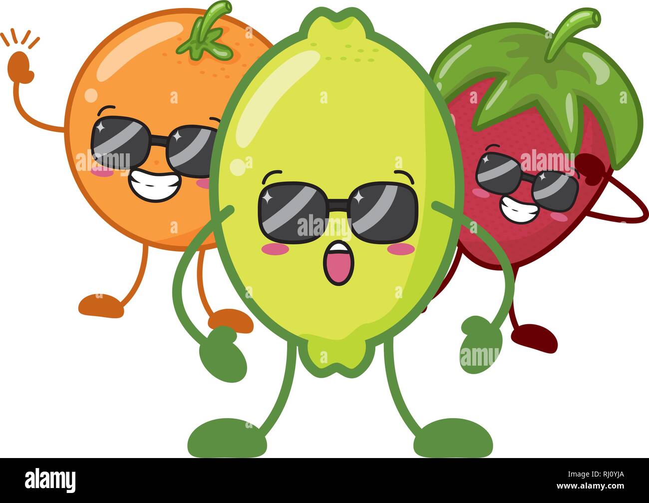 kawaii cartoon character Stock Vector Image & Art - Alamy