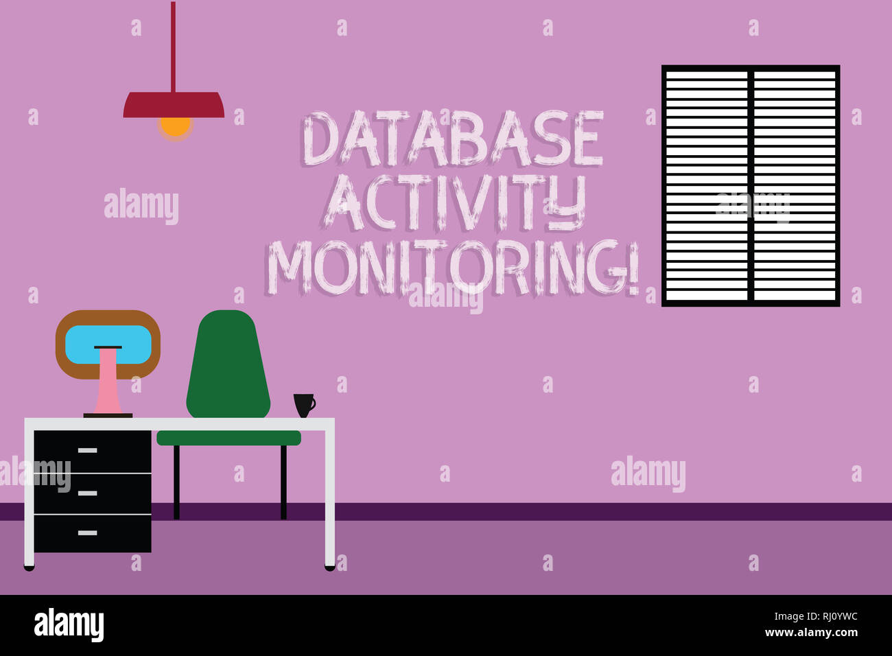 Text sign showing Database Activity Monitoring. Conceptual photo the ...