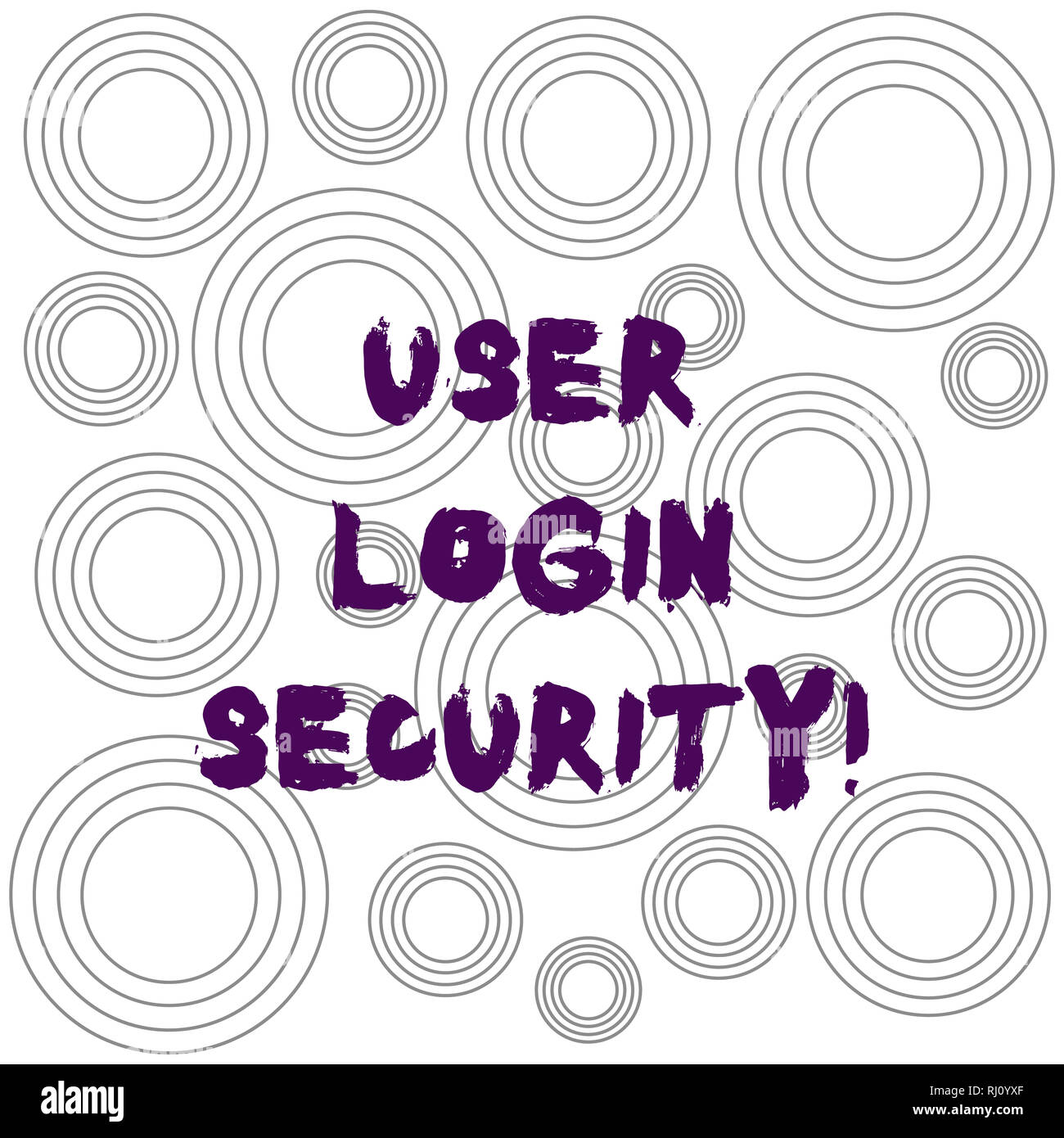 User login credentials Cut Out Stock Images & Pictures - Alamy