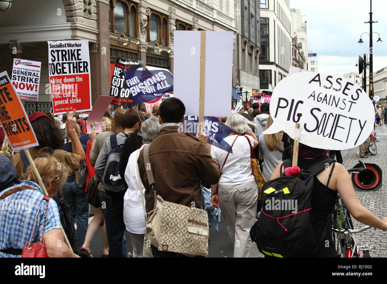 Strikes through history hi-res stock photography and images - Alamy