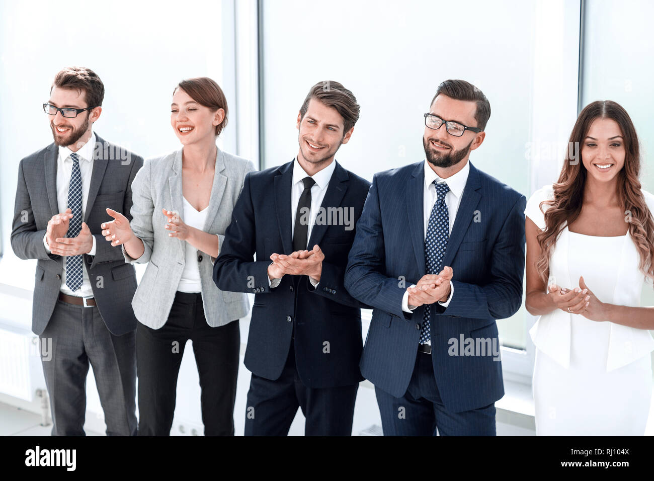 Office ovation hi-res stock photography and images - Alamy