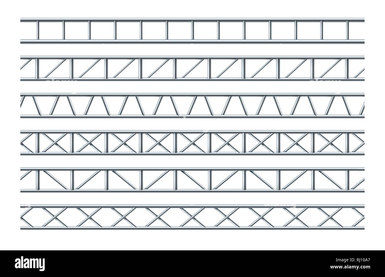 Steel truss arch Stock Vector Images - Alamy