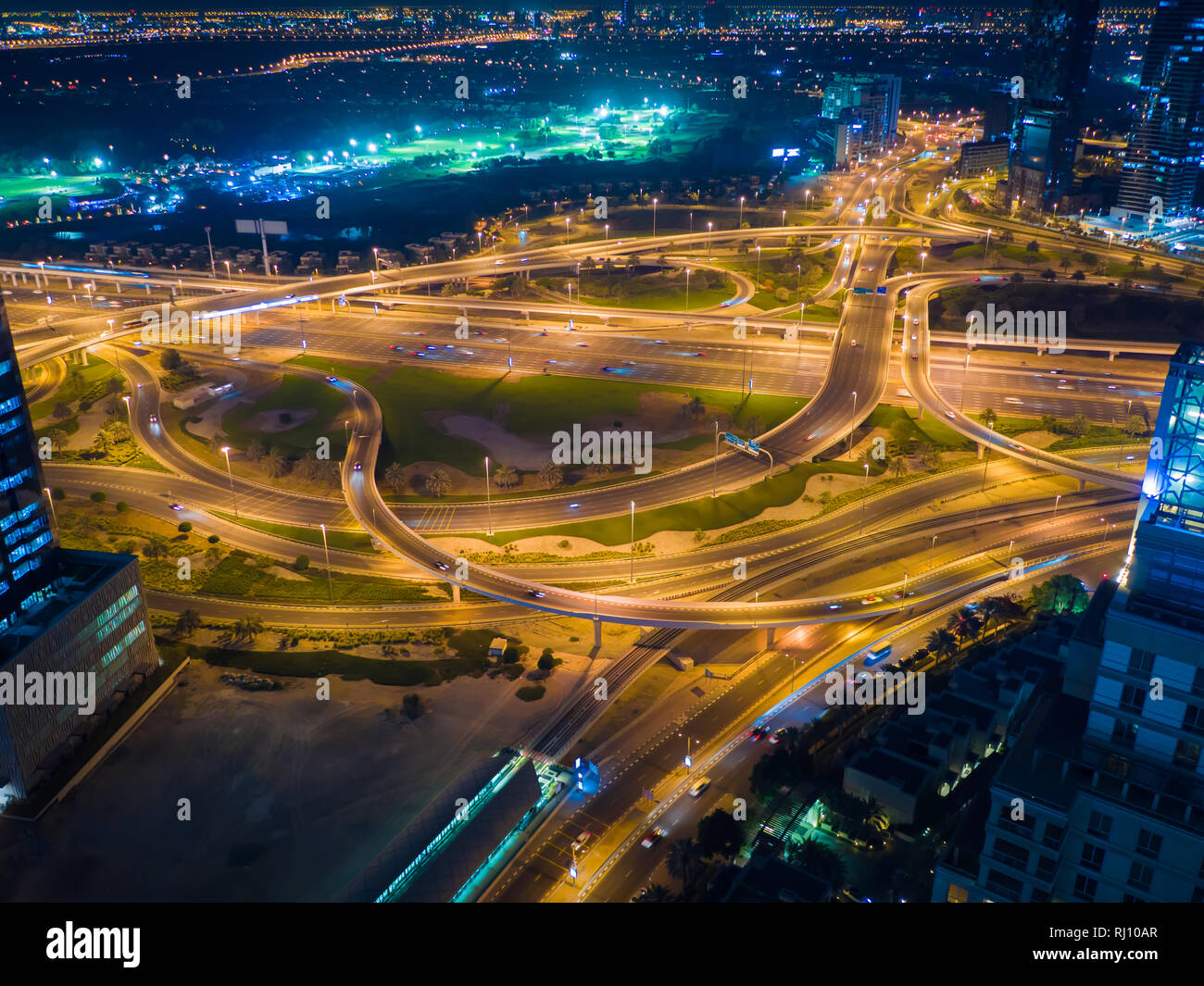 Big road junction hi-res stock photography and images - Alamy