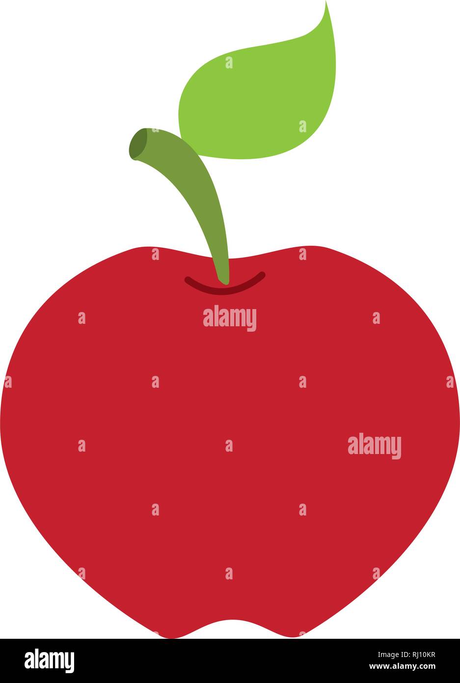 fresh fruit apple Stock Vector Image & Art - Alamy