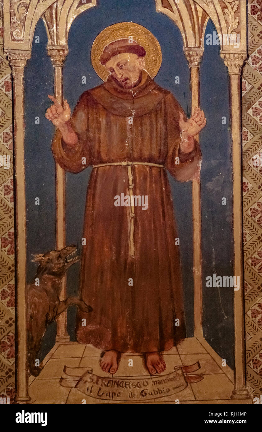 Saint francis and wolf hi-res stock photography and images - Alamy