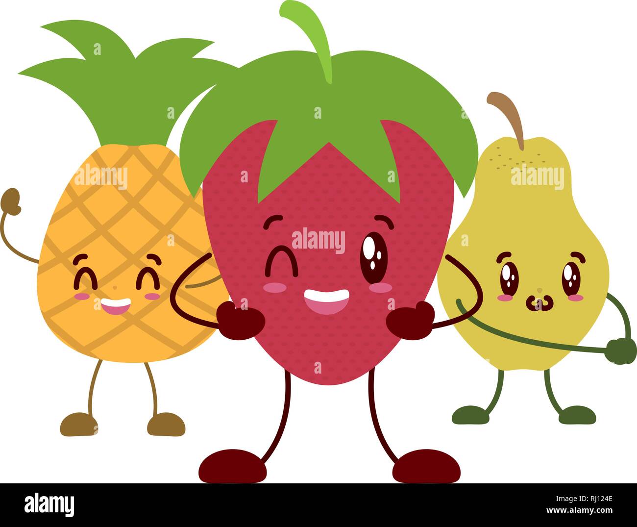 kawaii cartoon character Stock Vector Image & Art - Alamy
