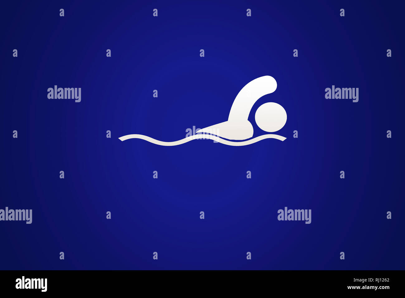 Swimming pool symbol hi-res stock photography and images - Alamy