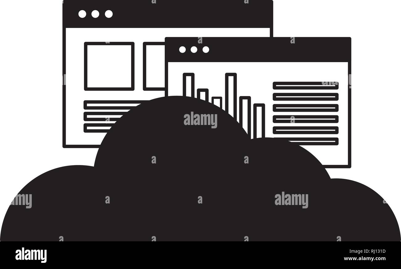 cloud computing storage website Stock Vector Image & Art - Alamy