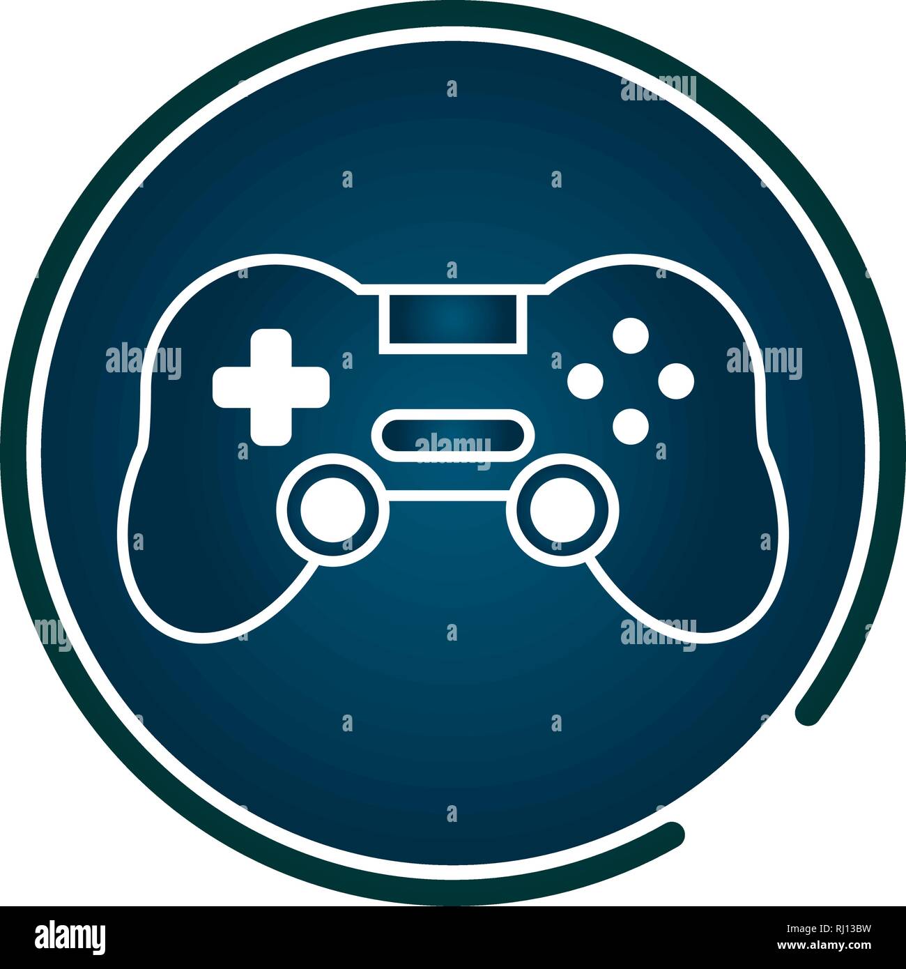 gamepad control video game Stock Vector Image & Art - Alamy